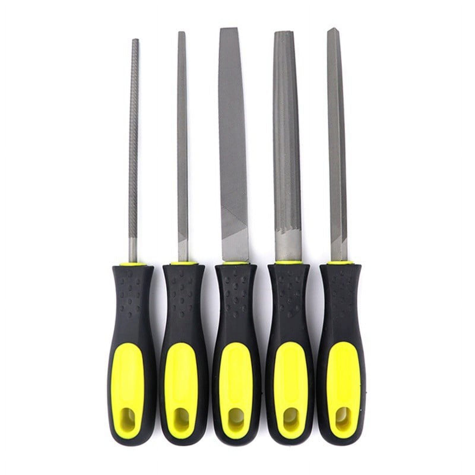 Huajuming 6 Inch Steel File Metal Craft Carving Medium-Toothed ...