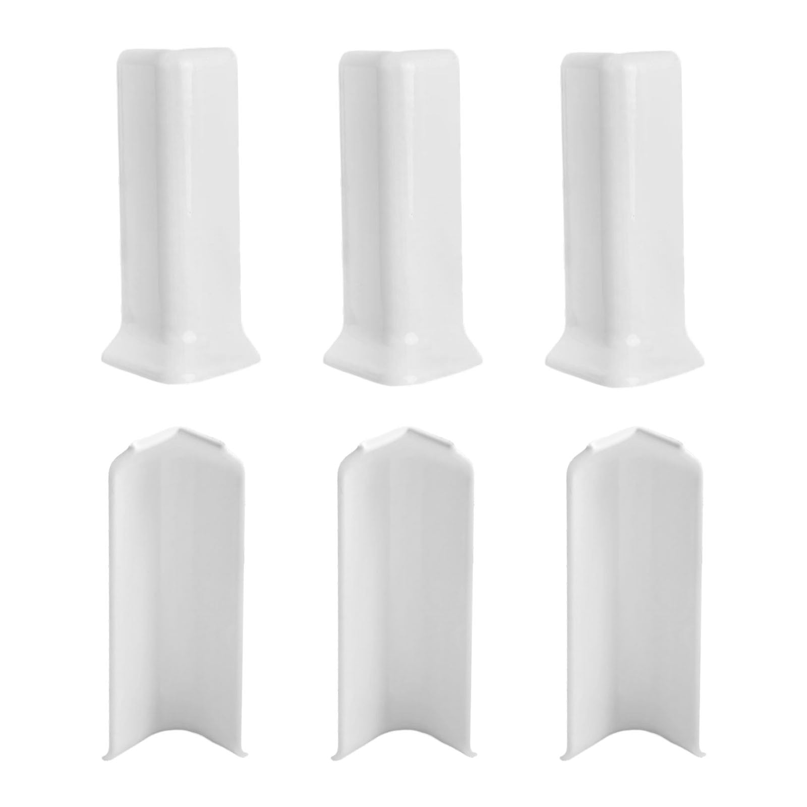 Huajuming Baseboard Corner Blocks For 10Cm Height Baseboard Wall Base ...