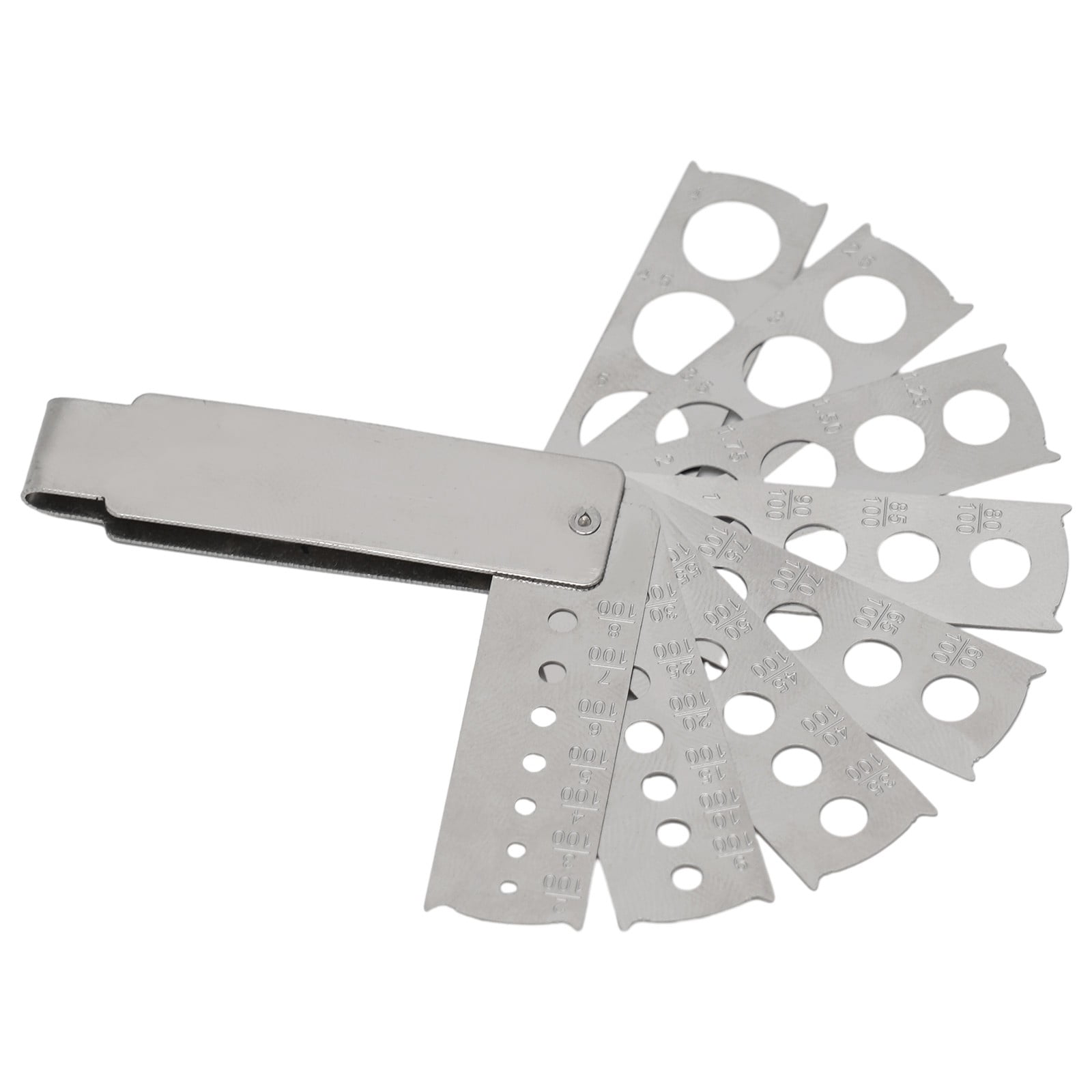 Huajuming Diamond Gem Gauge Stone Jewelry Measuring Tool Stainless ...