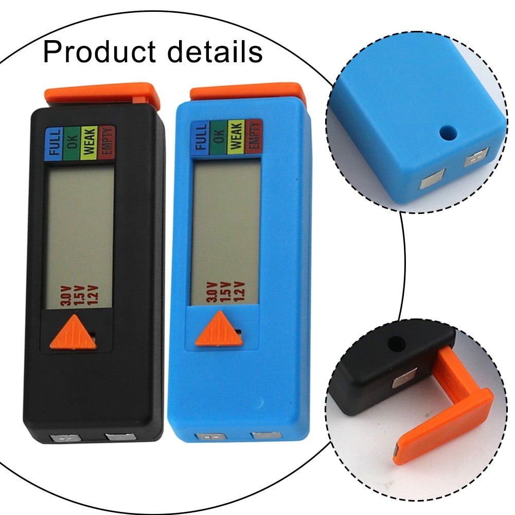 Huajuming Digital Display Battery Tester Bt-188A Battery Power Detector ...
