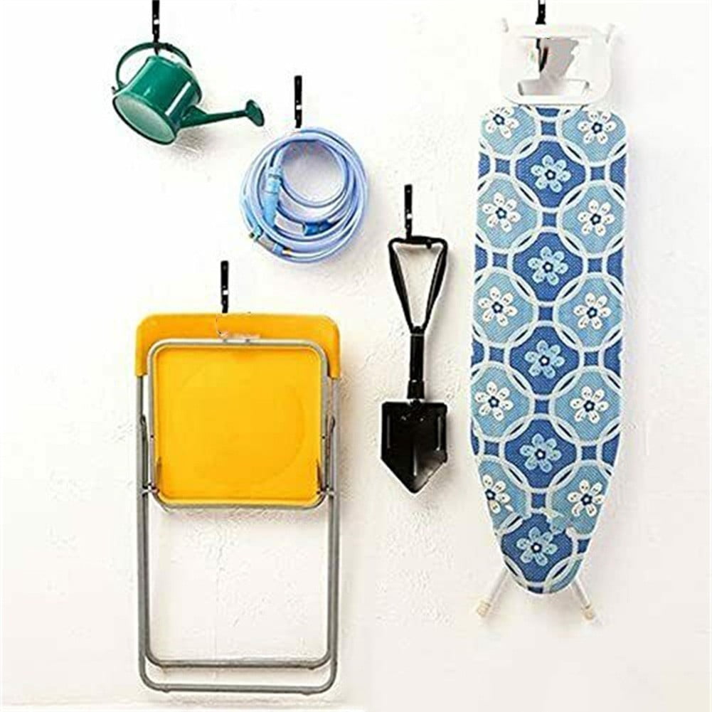 Huajuming Heavy Duty Storage Hooks Wall Mounted For Ladder Garage Bikes ...