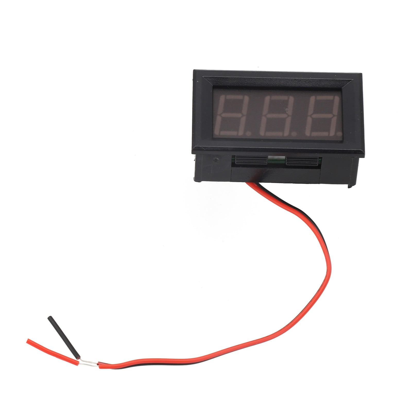 Huajuming LED Digital DC Voltage Meter 0.56 Inch 2-Line Display Red DC4 ...