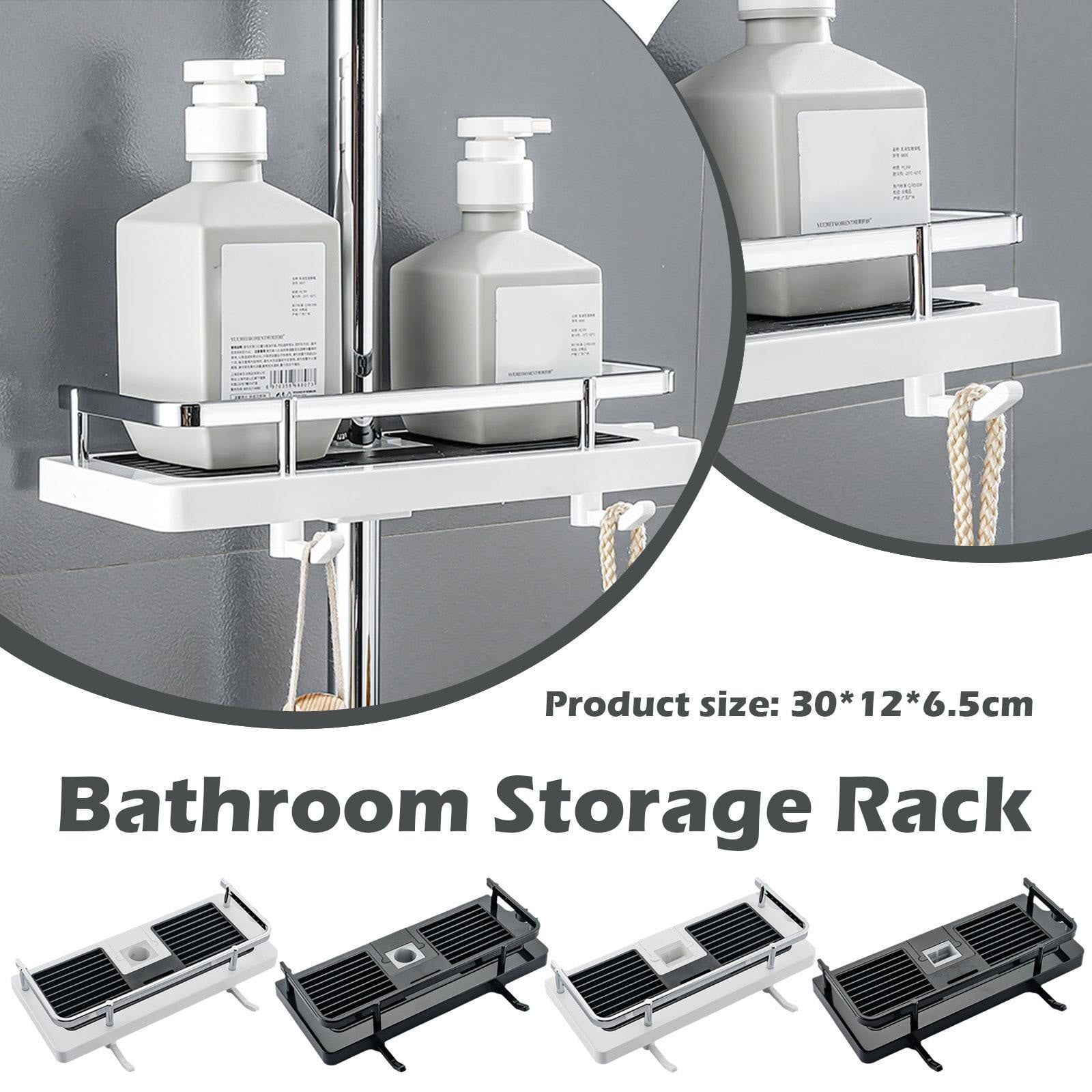Huajuming Punch- Multi-Function Storage Rack, 2-In-1 Liftable Shower ...