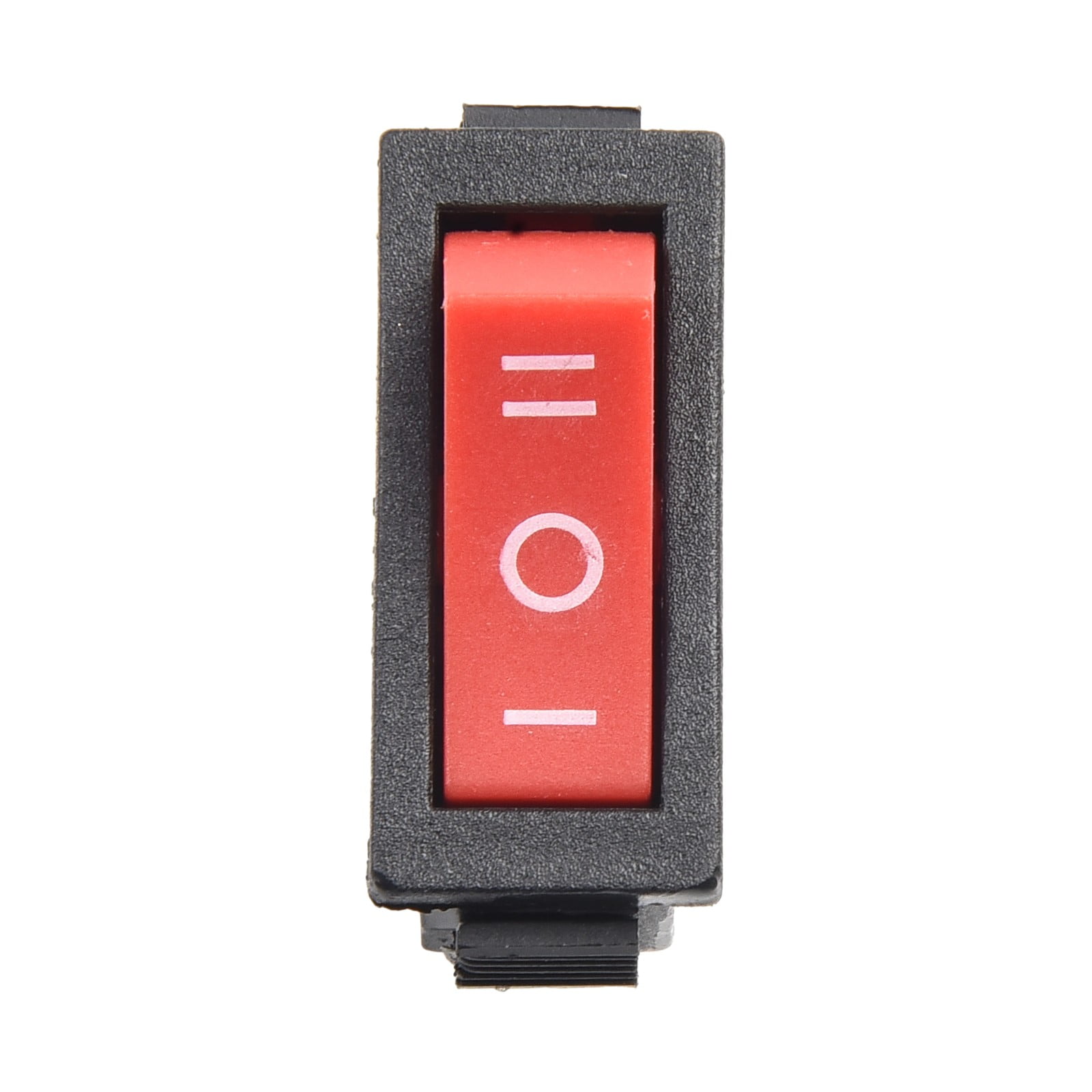 Huajuming Rocker Switch 15A 250V 20A 125V Red On-Off-On 3 Pin - Walmart.com