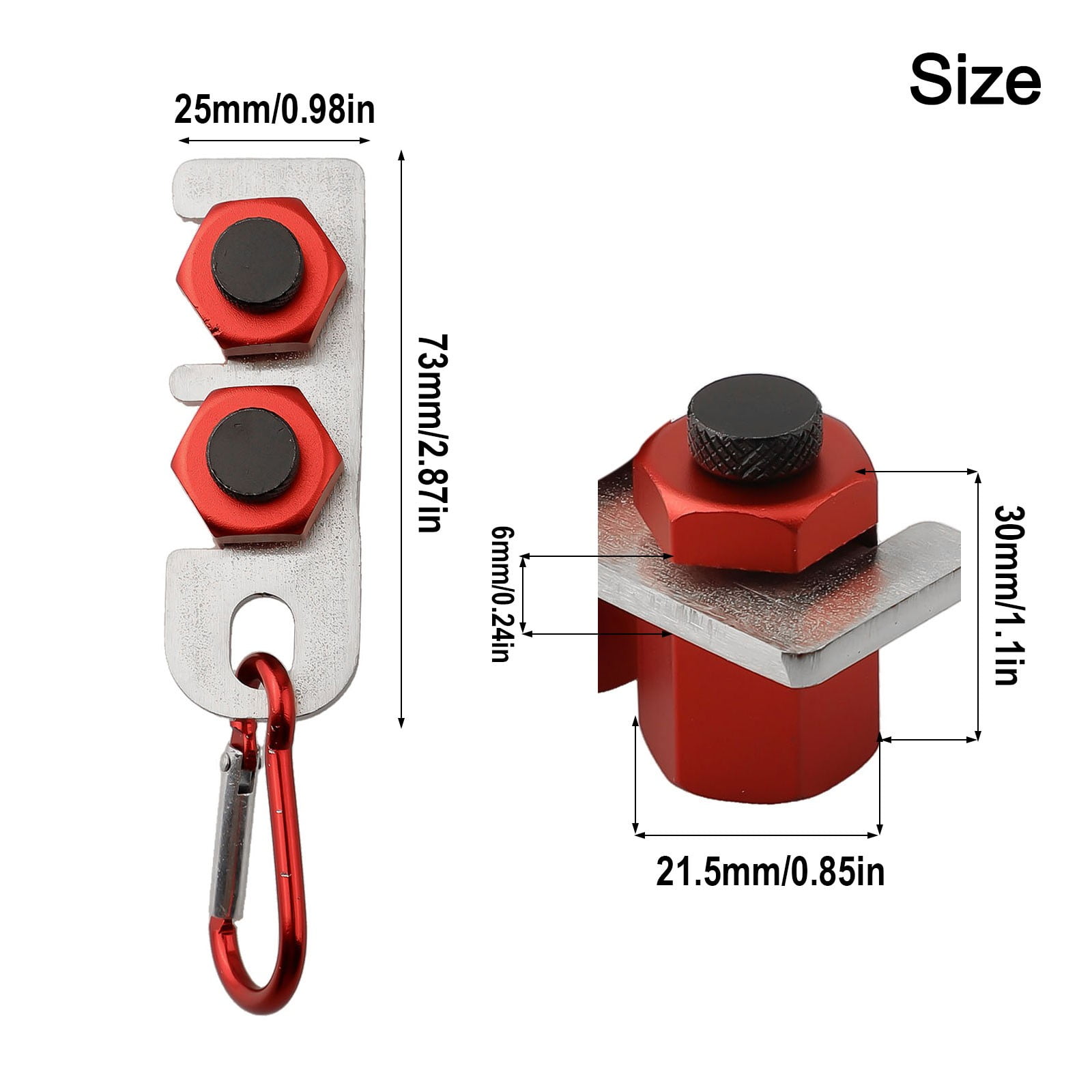 Huajuming Square Auxiliary Clamp Stair Gauge Framing Attachment Jigs ...