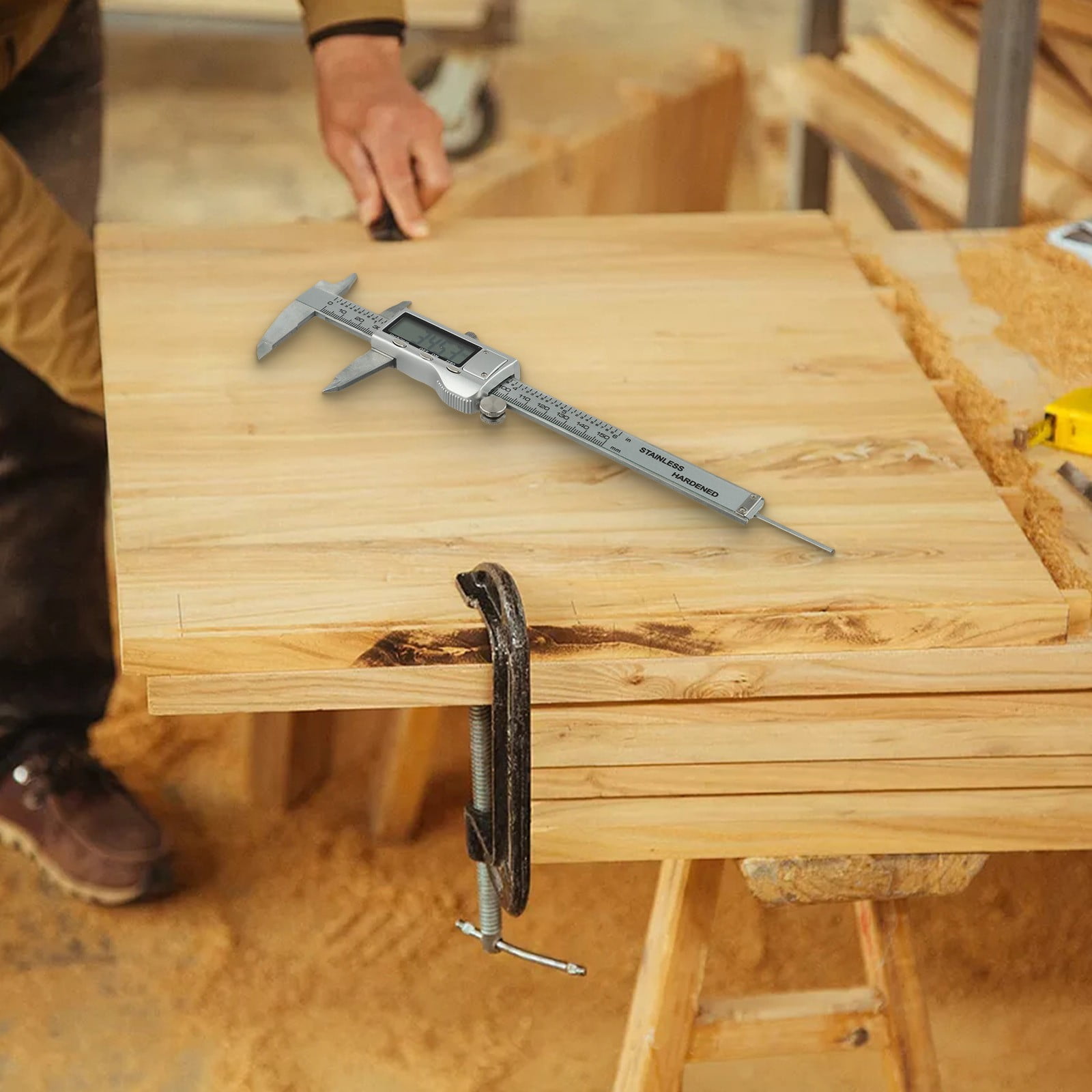 Huajuming Stainless Steel Digital Vernier Calipers, High-Precision ...