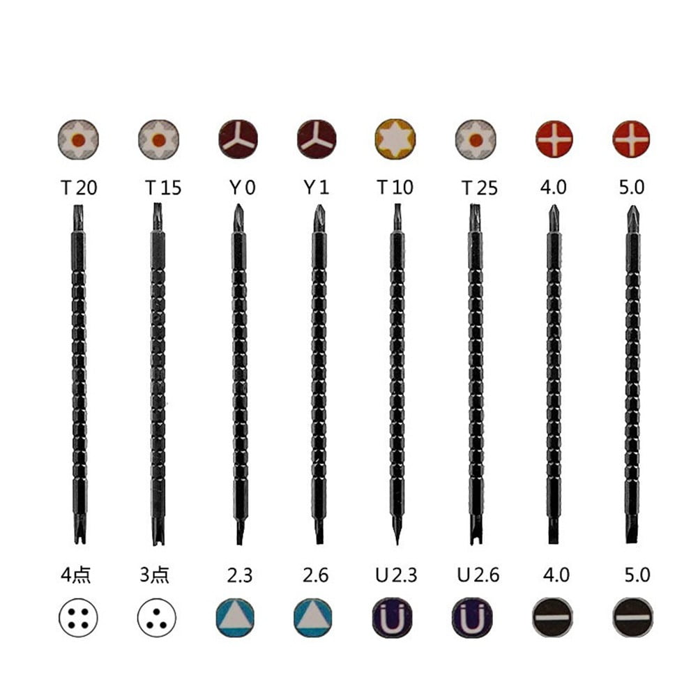 Huajuming Telescopic Triangle Screwdriver 17 In 1 Special Shaped ...