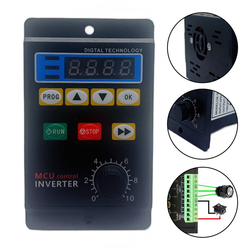 Huajunming 1 Pc Inverter, Single-Phase Input And Three-Phase Output ...