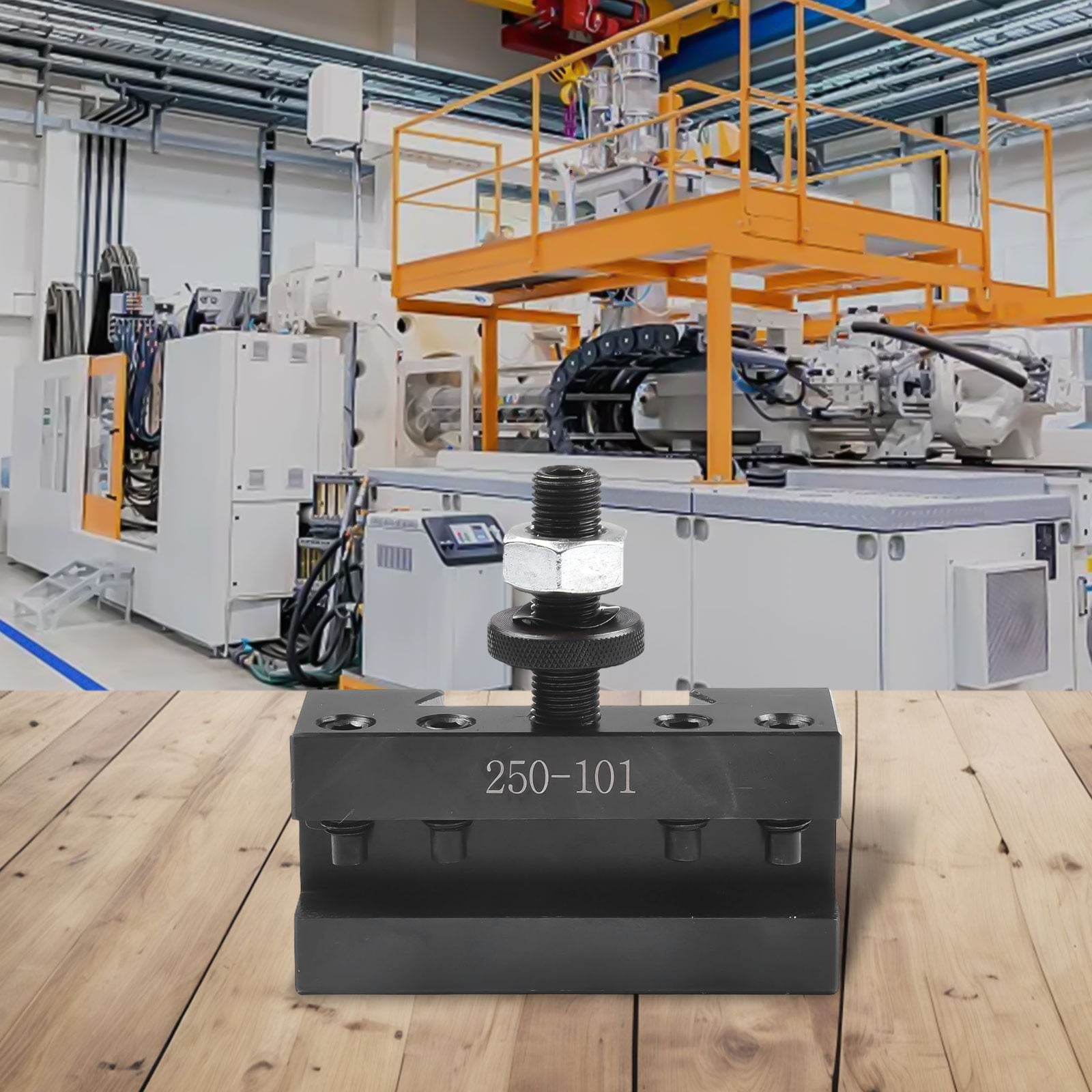 Huajunming 10-15 Inch Quick Change Turning Facing Cnc Lathe Tool Post Holder 250-101 - Walmart.com