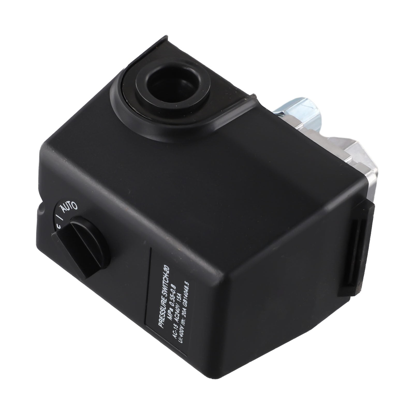 Huajunming 15A 220V Air Compressor Horizontal Pressure Switch Air ...