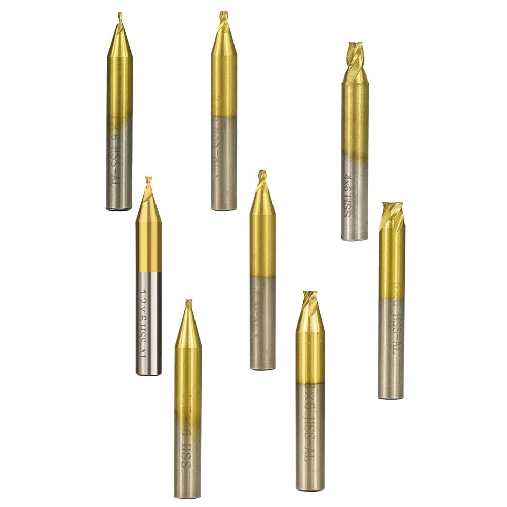 Huajunming 1Pc 6Mm Shank Key Cutting Machine Milling Cutter Vertical ...