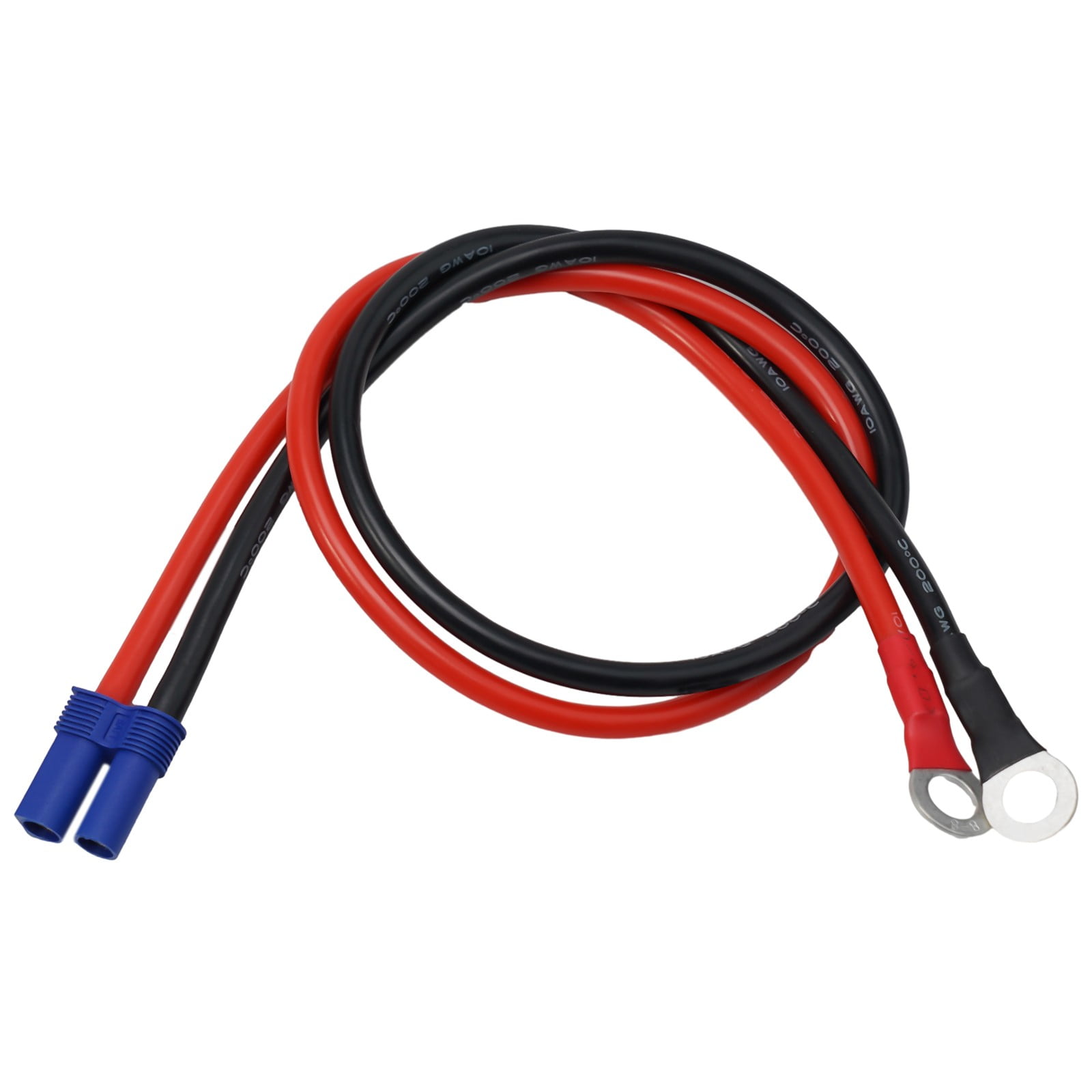 Huajunming 1Pcs Copper Cord Ec5 To O Type Terminal Cable Car Battery ...