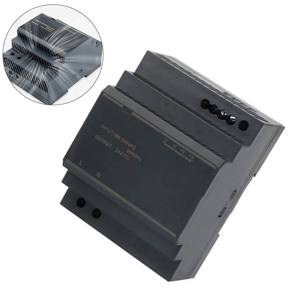 Huajunming 1Pcs For Hdr-100-24 Step Shape For Din Rail Power Supply ...