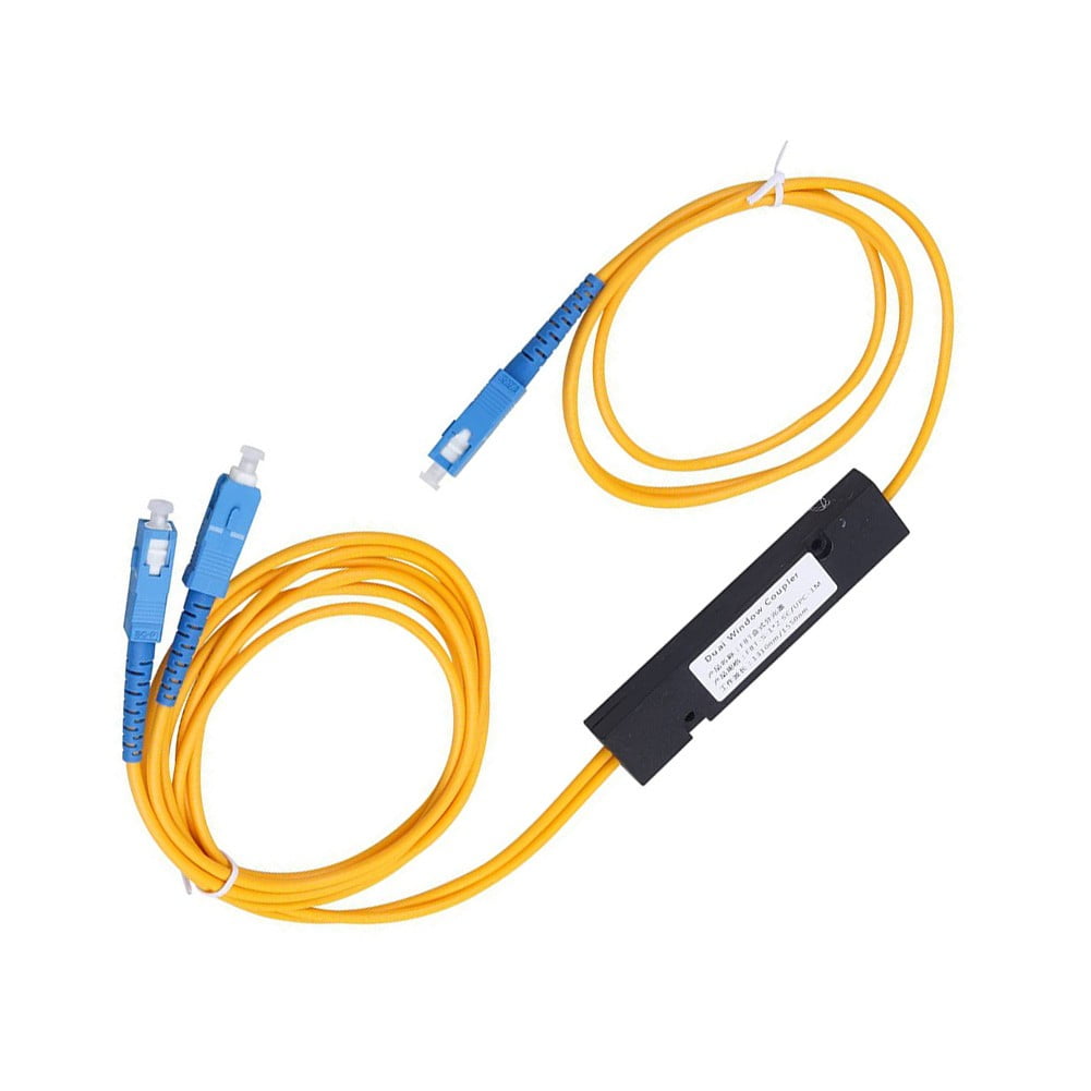 Huajunming 1Pcs Optical Fiber Splitter Pigtail Type 1/2 Optical ...