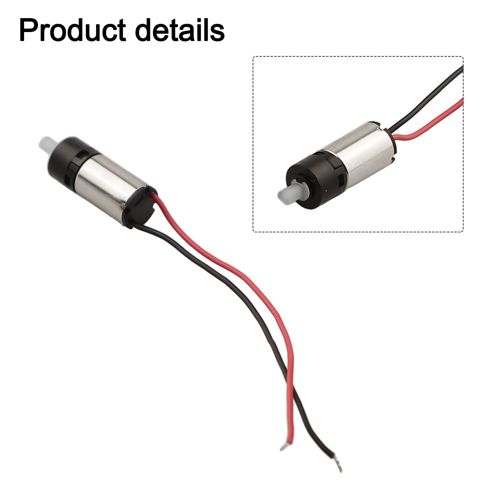 Huajunming 1Pcs Planetary Gear Motor 6Mm Dc 3V 1200Rpm Coreless Gearbox ...