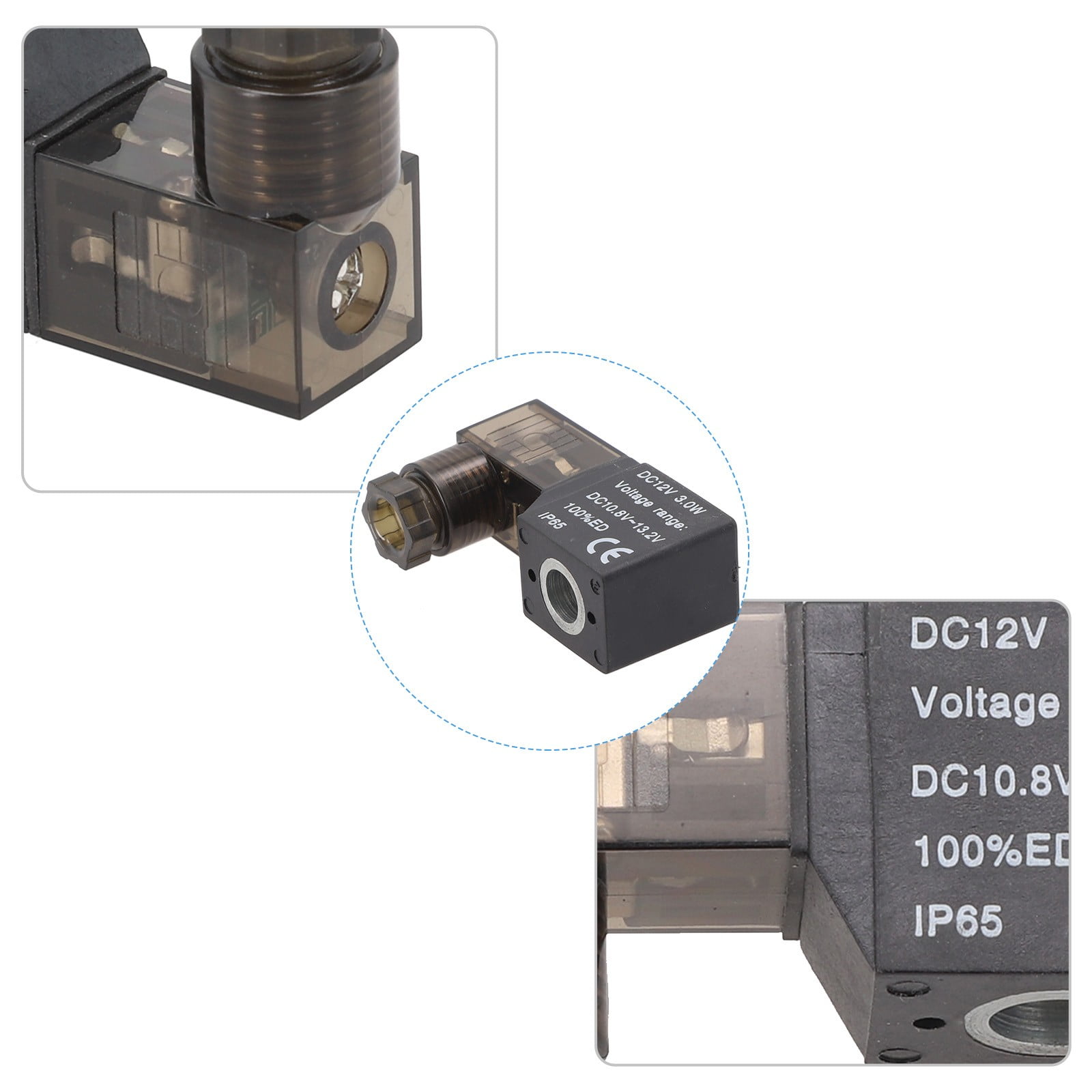 Huajunming 1X 4V110 Lectrical Pneumatic Solenoid Valve Coil Dc12V Dc24V Ac36V Ac110V Ac220V ...