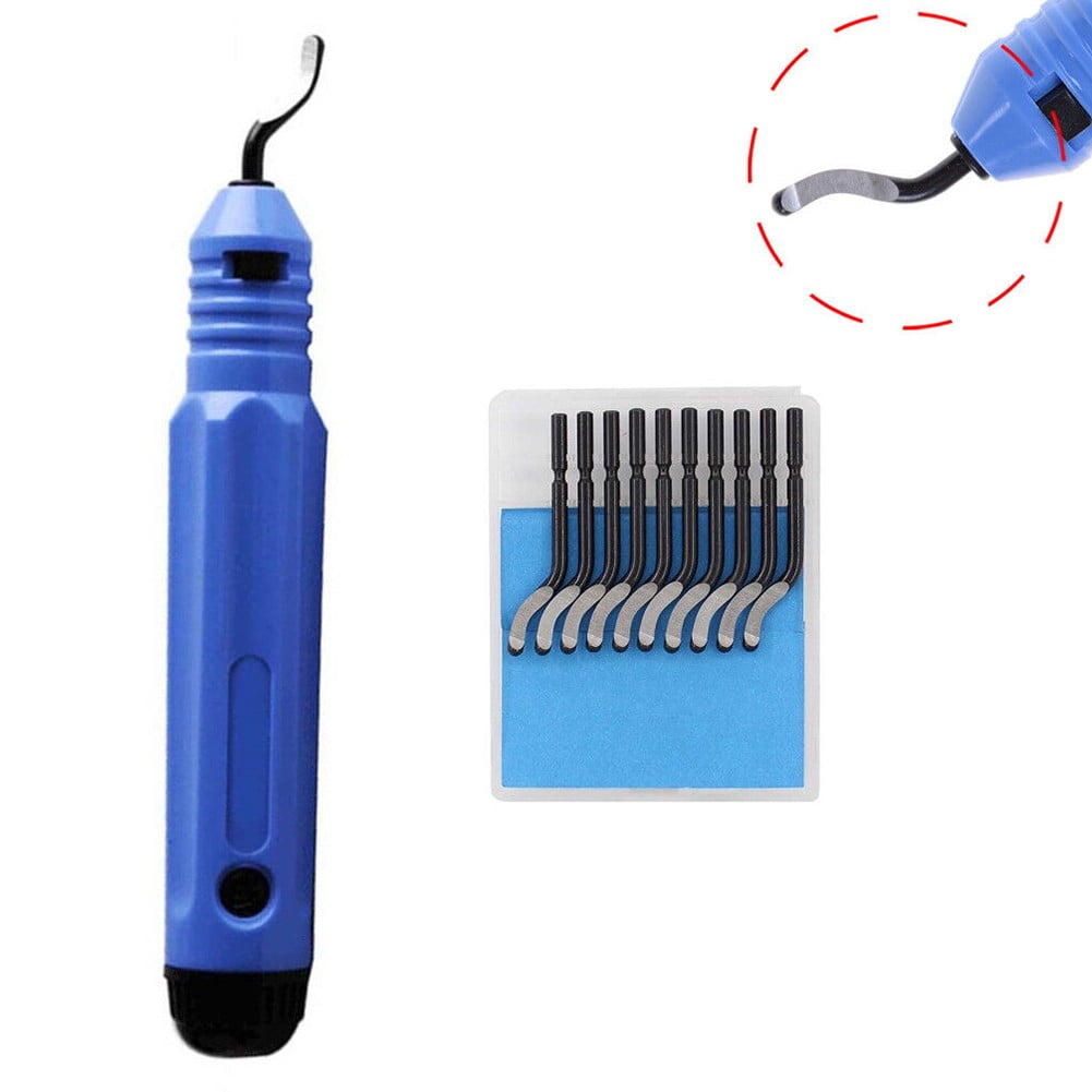 Huajunming 1X New Nb1100 Burr Handle With 10Pc Bs1010 Blades Hand ...