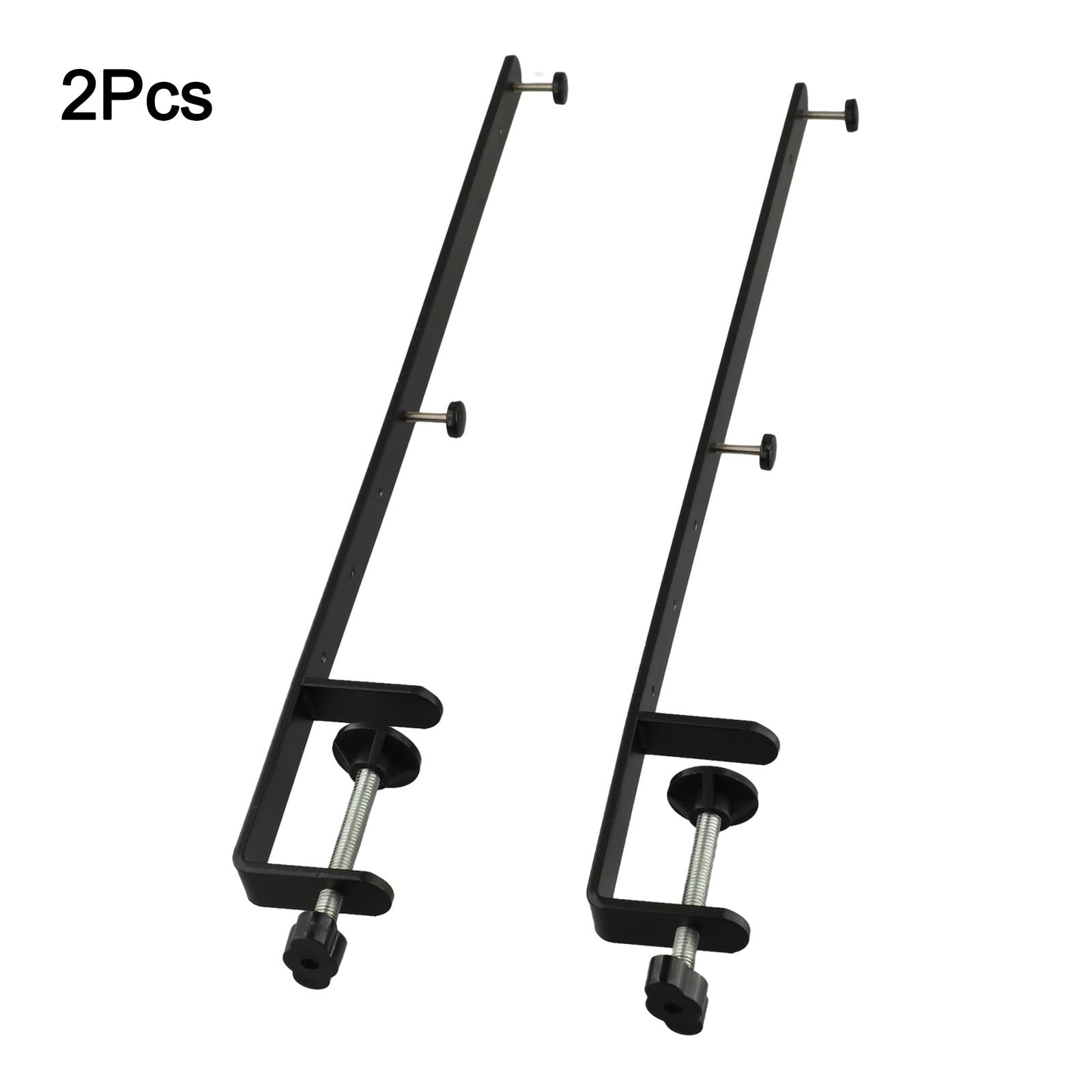Huajunming 2Pcs Extended Desk Clamp,Pegboard Fixing Bracket Desktop ...