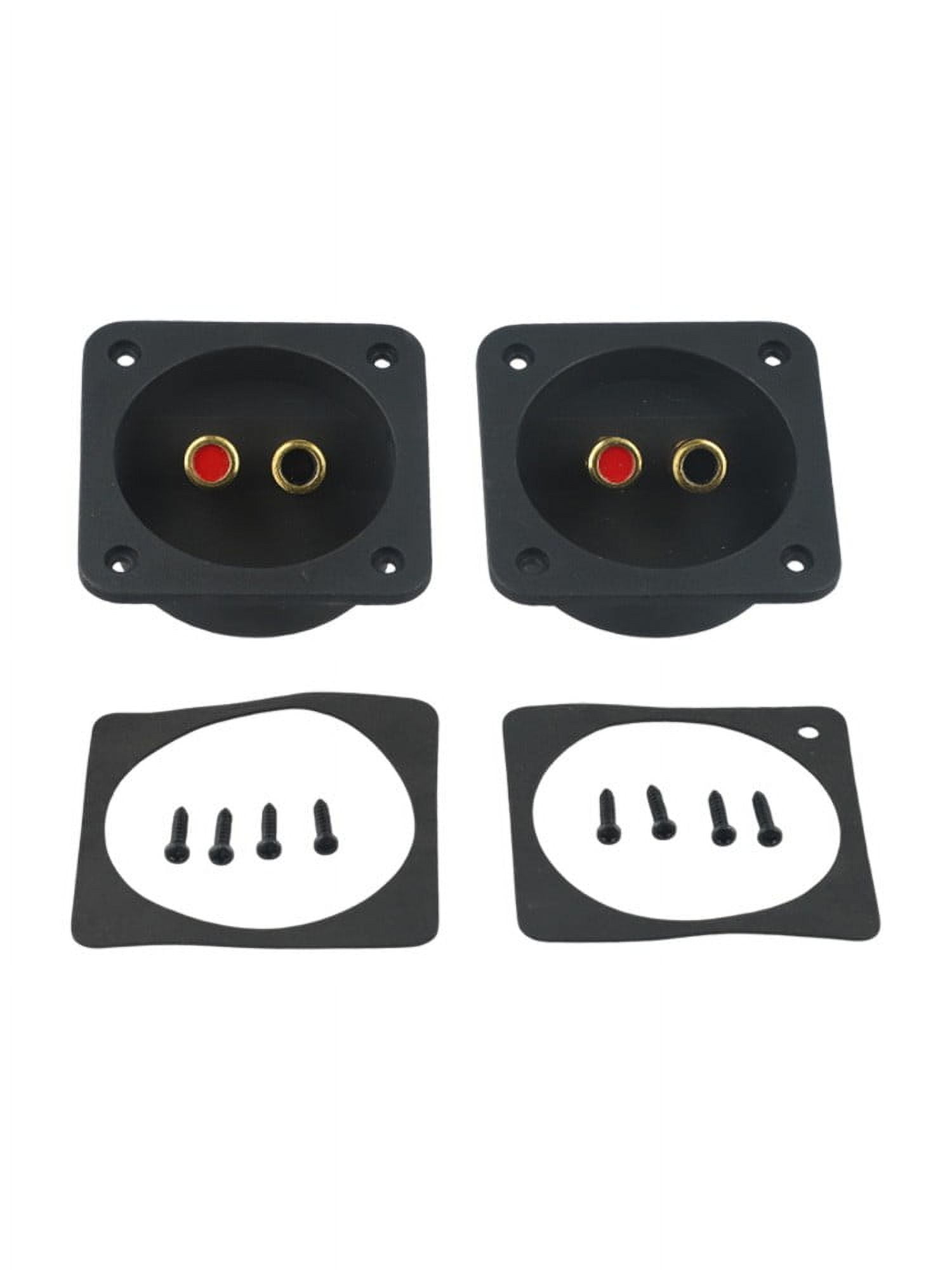 Huajunming 2X Subwoofer Car Stereo Speaker Box Terminal Connector Audio ...