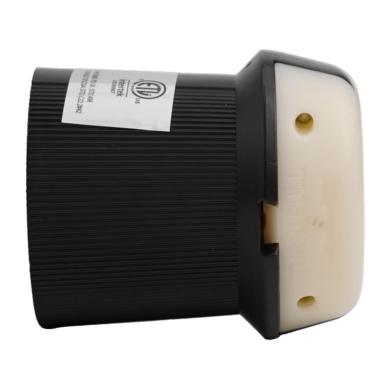 Huajunming 30 Amp Rv Power Cord Connector Lock With Boot Inlet Female ...