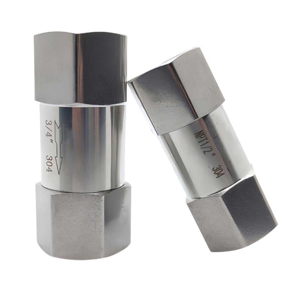 Huajunming 304 Stainless Steel Npt Check Valve Backflow Prevention Non ...