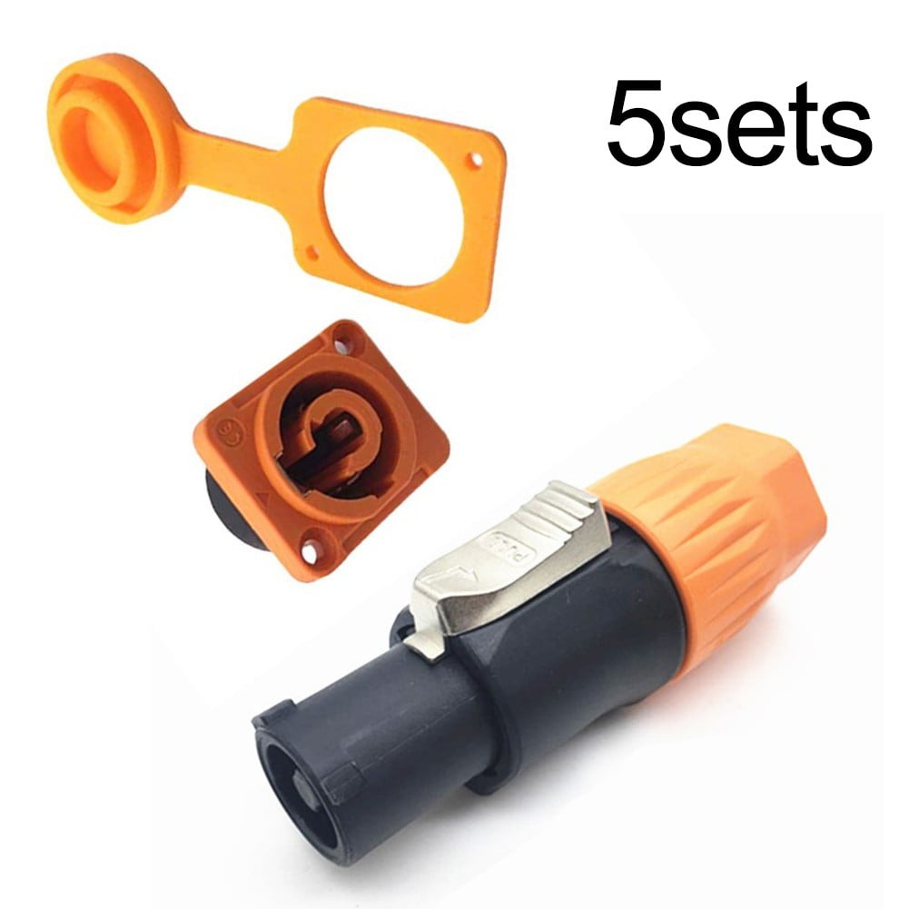 Huajunming 3P Ip65 Waterproof Power Connector Socket Stage Lighting Led ...