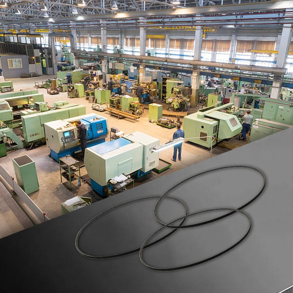 Huajunming 3Pcs 5M710 Lathe Belt Drive Lathe Motor Belt V-Belt For ...