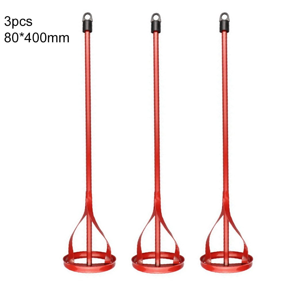 Huajunming 3Pcs Paint Mixing Paddle Heavy Duty Paint And Plaster Mixer ...