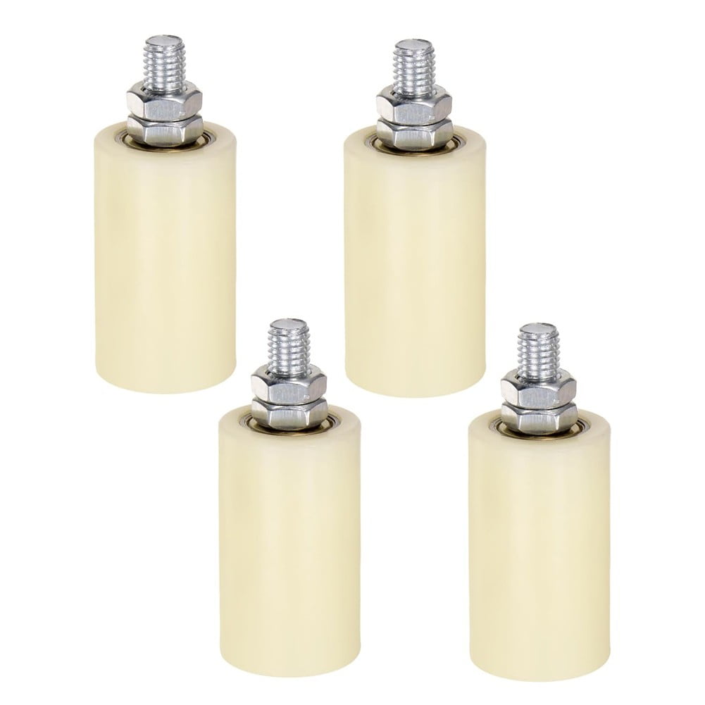 Huajunming 4Sets Slide Gate Guide Roller Rollers Gate For Angle Steel ...