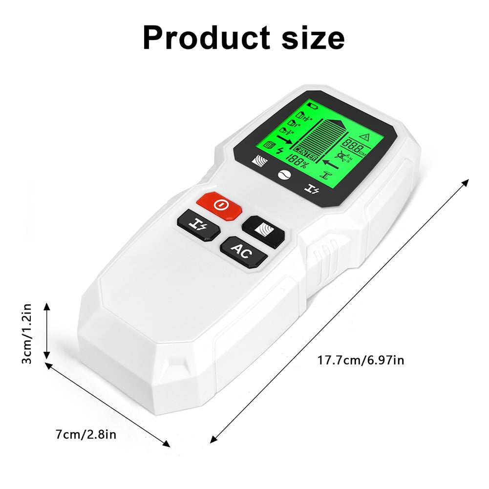 Huajunming 5In1 Wall Scanner Stud Measuring Instrument Accurately ...