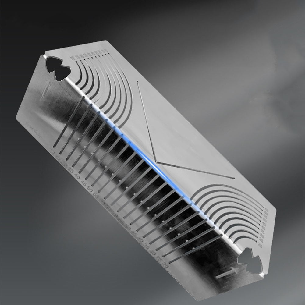 Huajunming 90° Arc Angle Marking Ruler Square Tube Angle And Arc ...