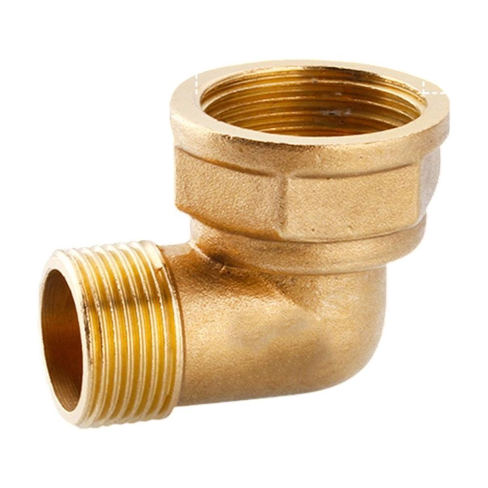 Huajunming Copper Elbow Bend 4 Points 6 Points Right Angle 90 Degree Pipe Fittings,G3/4 ...