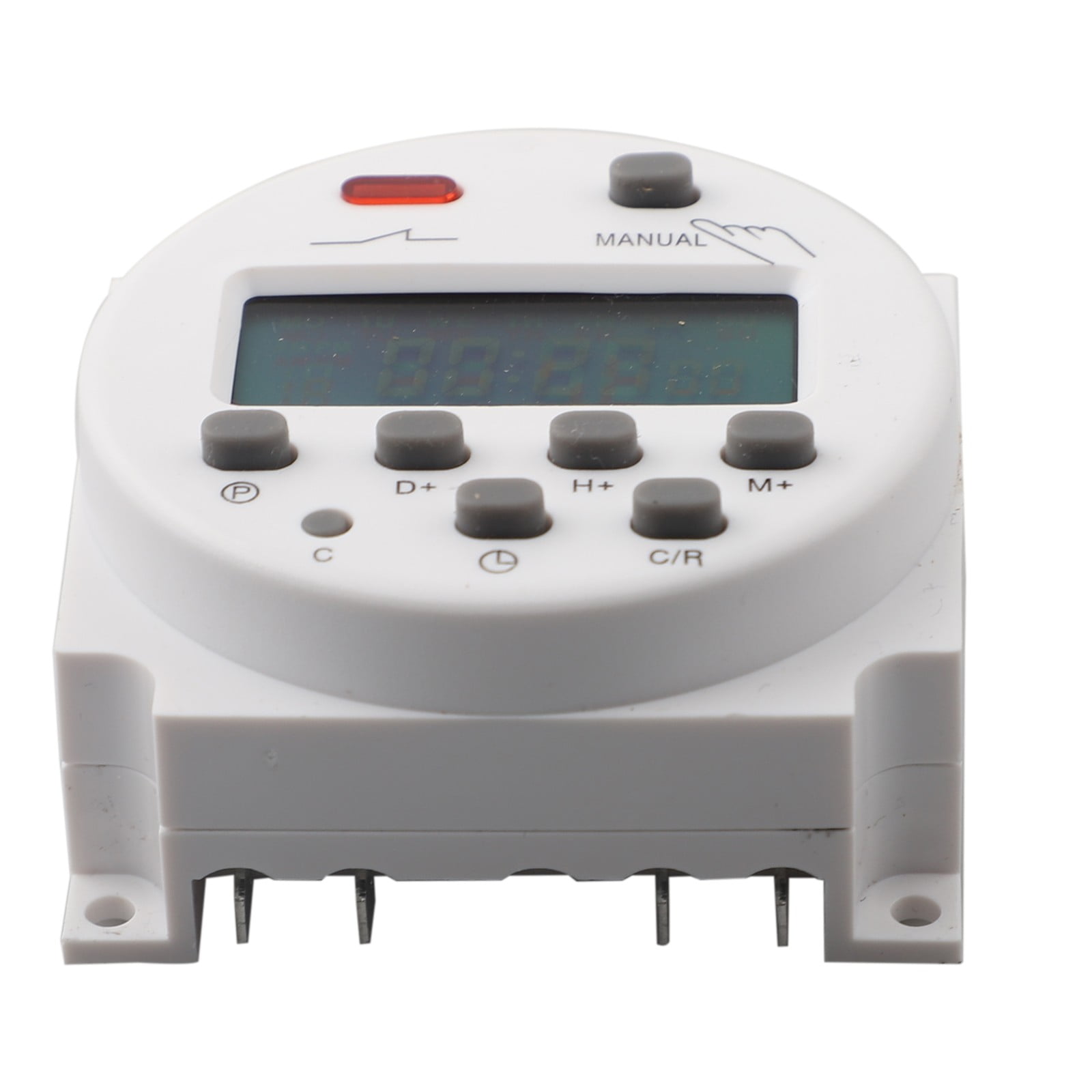 Huajunming Digital Display Power Timer Weekly Programmable Time Relay Switch 24/110/220V-Ac220V ...