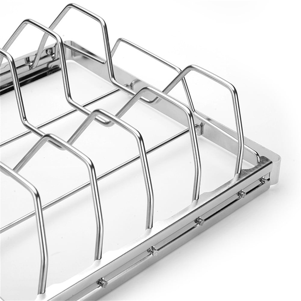 Huajunming Foldable Stainless Steel Large Rib Rack Barbecue Grill Bbq ...