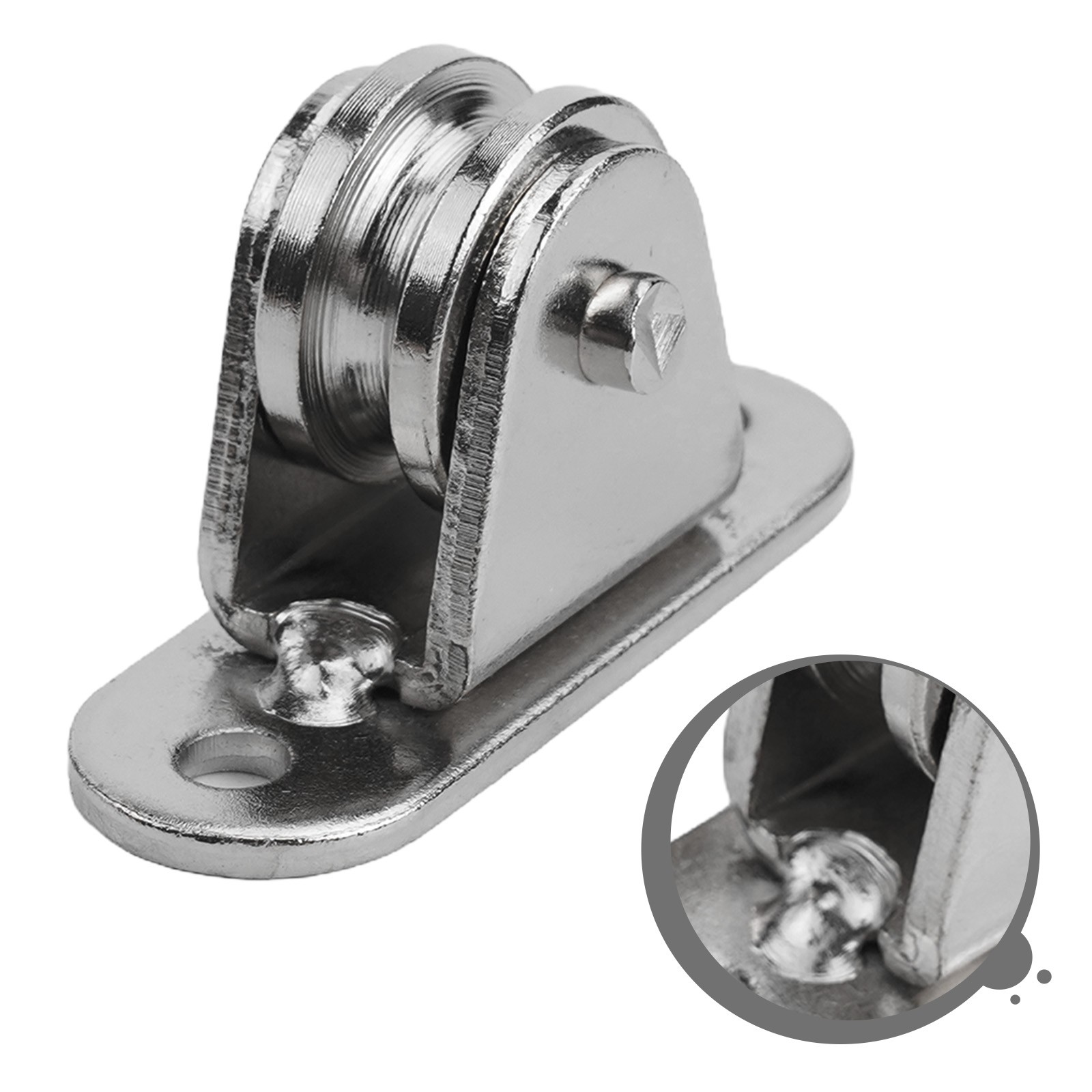 Huajunming Gym Sliding Gate Stainless Steel Groove Pulley Wheels Blocks ...