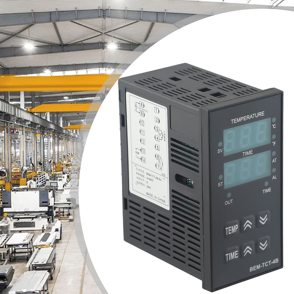 Huajunming Heat Press Machine Digital Thermostat Bem-Tct-4B Temperature ...