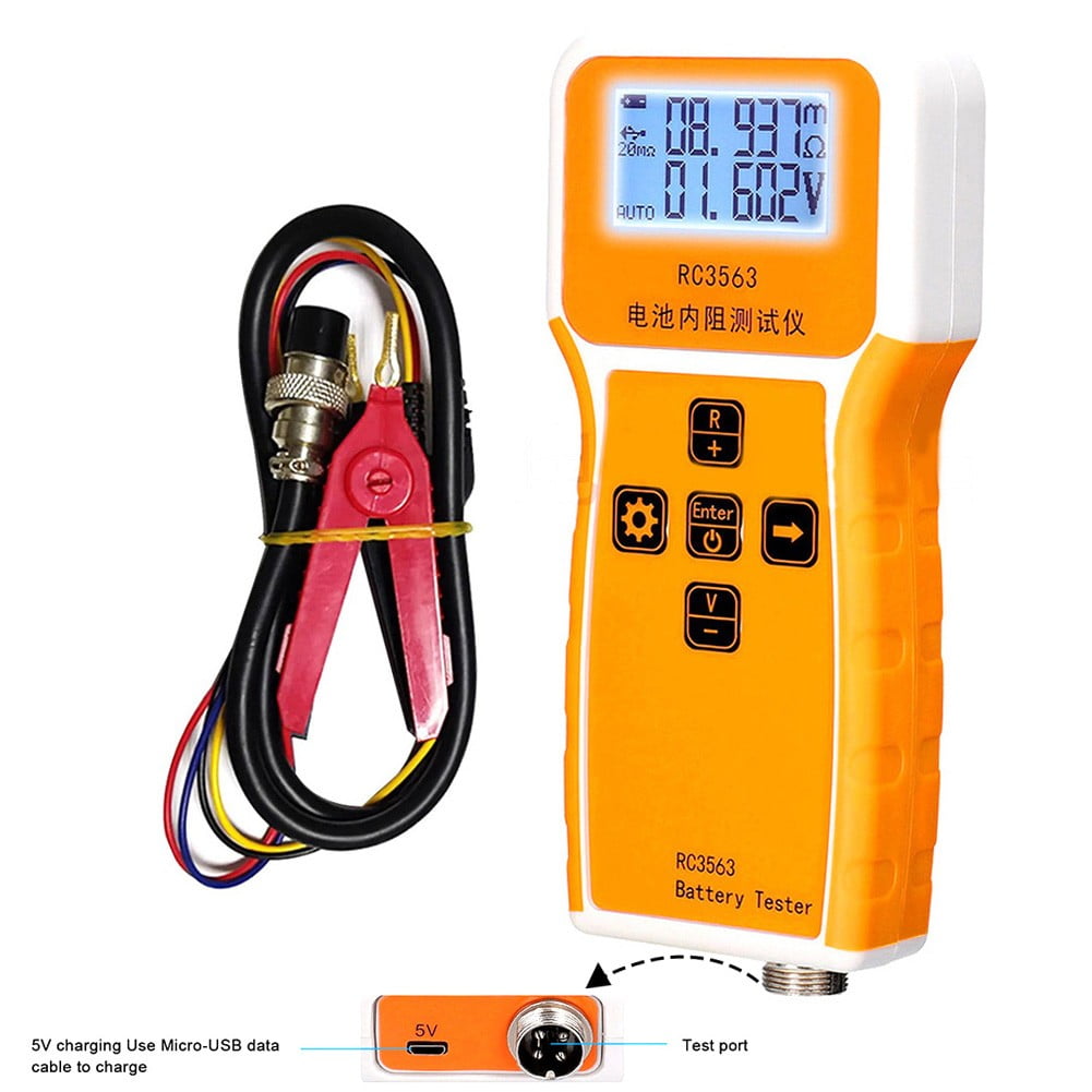 Huajunming High Precision Battery Voltage And Resistance Tester For ...