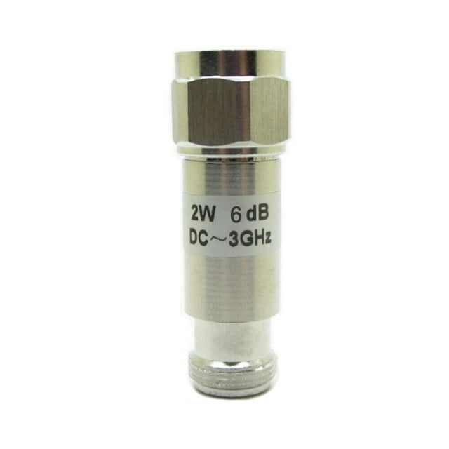 Huajunming Mini Rf Coaxial Attenuator 2W 1Db-40Db N Type Male To Female Dc-3.0Ghz 50 Ohm-6Db ...