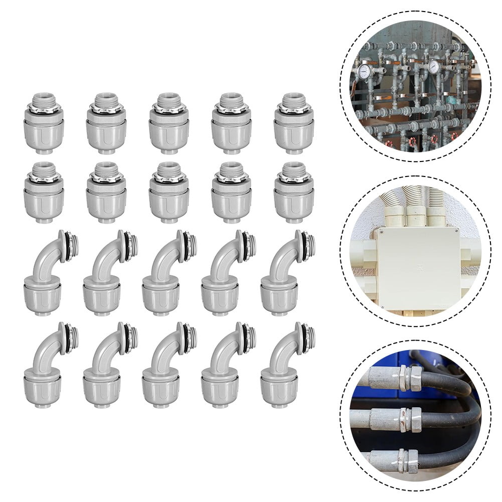 Huajunming Npt Waterproof Connector Pvc Electrical Conduit Flexible ...