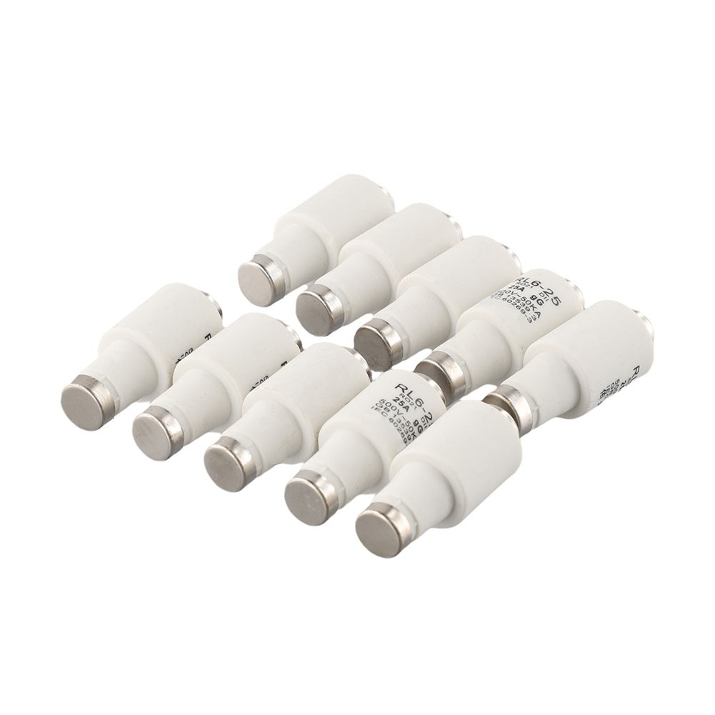 Huajunming Pack Of 10 Rl6-25 R021 Dii E27 Spiralceramic Fuses For Gg ...