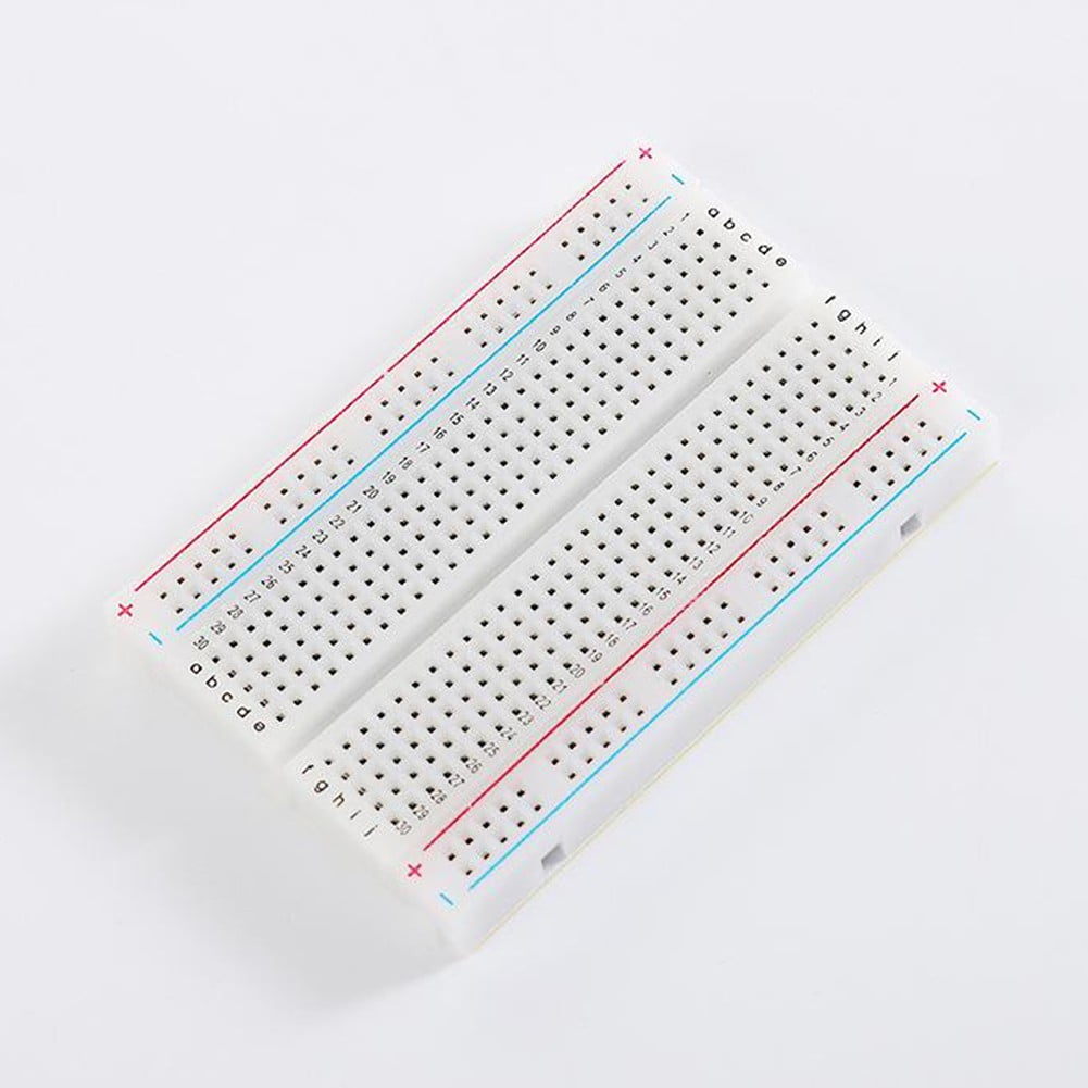 Huajunming Pack Of 6 400 Point Breadboard Kit Solderless Breadboards ...