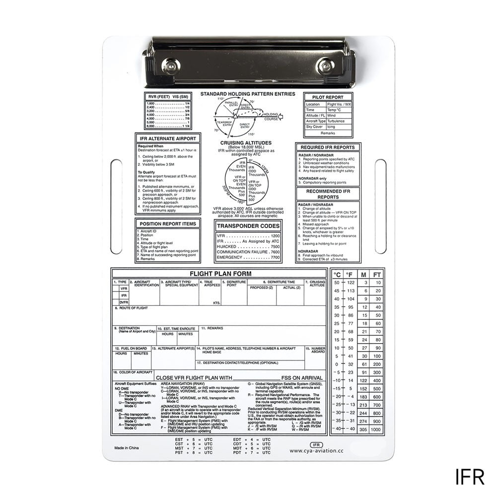 Huajunming Pilot Knee Board Aluminum Aviation Knee Board Pilot Notepad ...