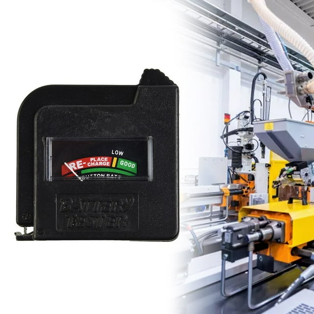 Huajunming Portable Battery Check Tester For Aa/Aaa/C/D/9V/1.5V Coin ...