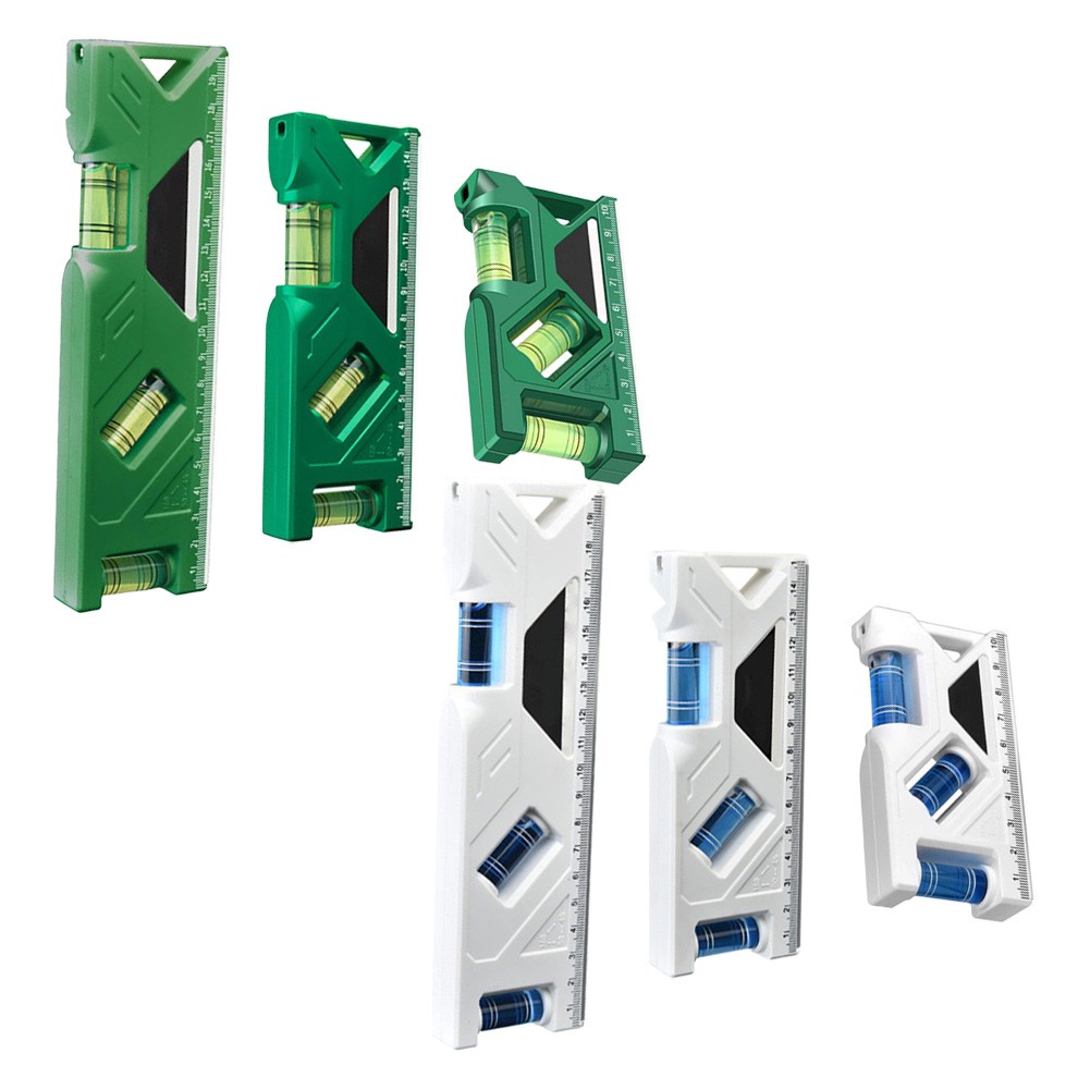 Huajunming Portable Magnetic Pocket Level Gauge Mini Protractor With ...