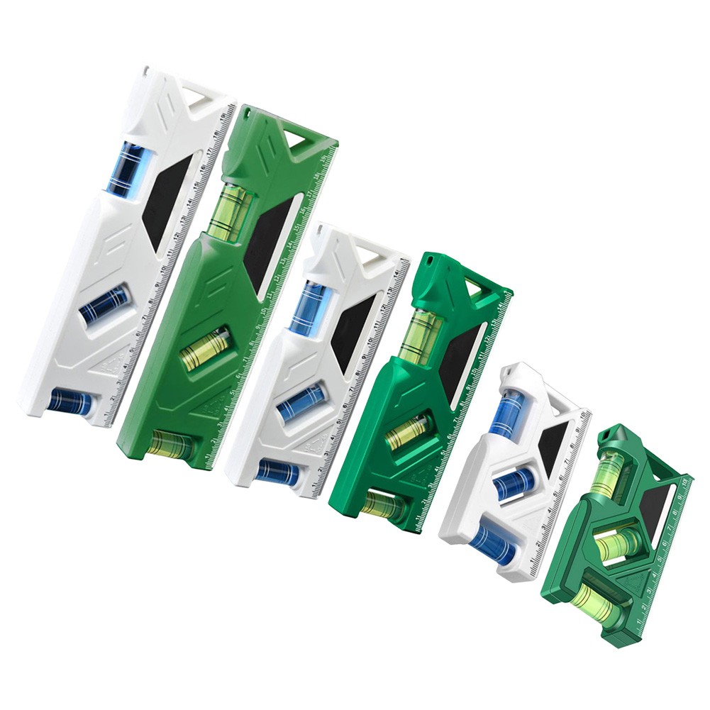 Huajunming Portable Magnetic Pocket Level Gauge Mini Protractor With ...
