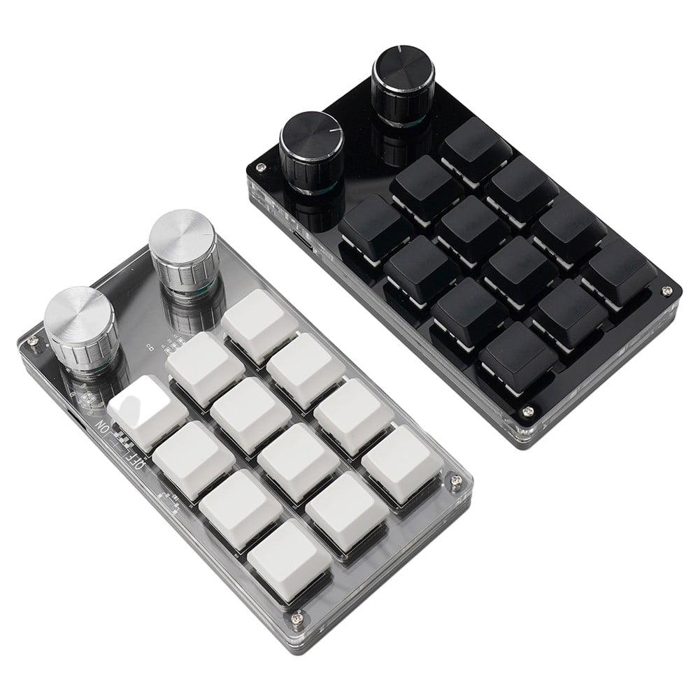 Huajunming Programmable Multifunctional Mechanical Keyboard 12 Keys And ...