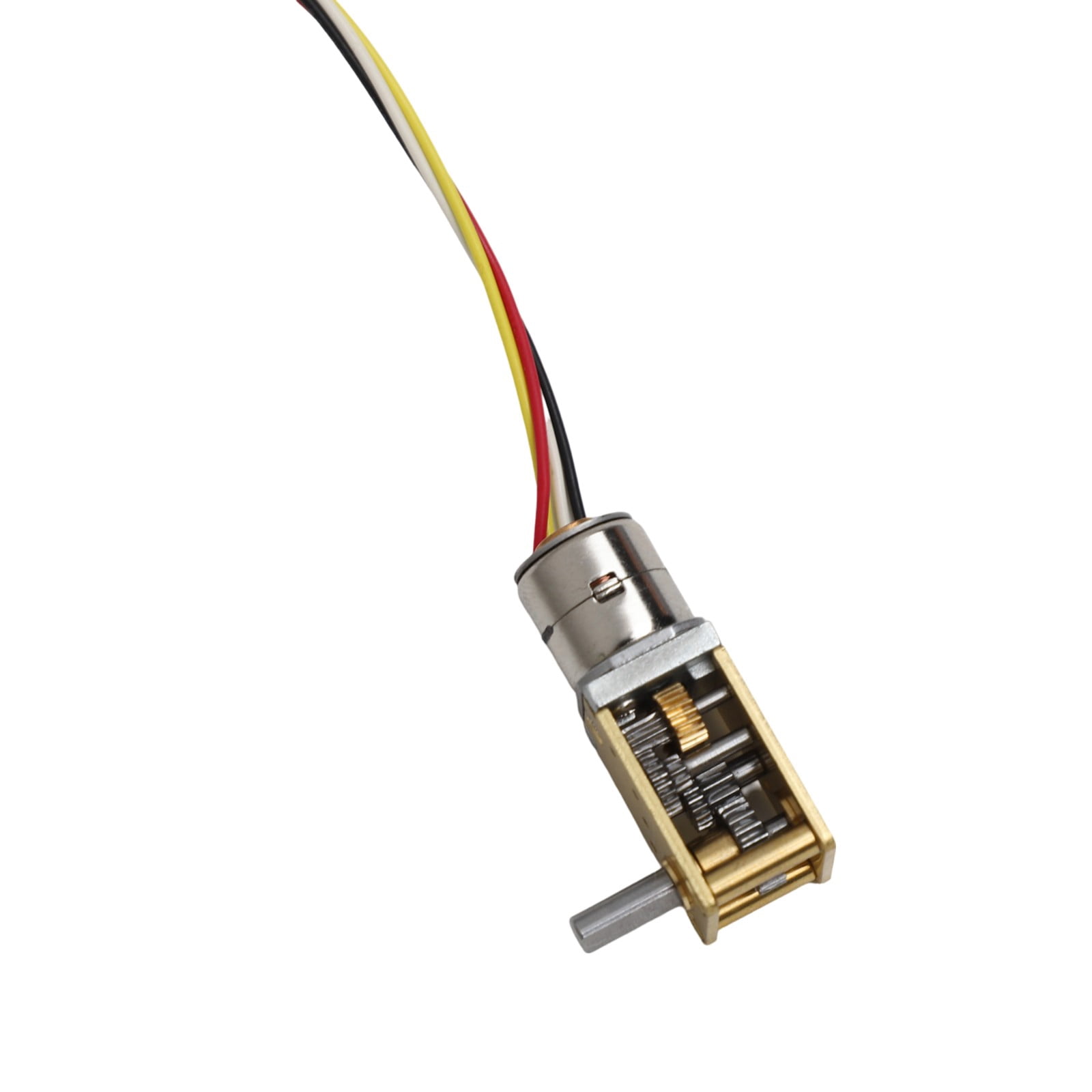 Huajunming Reduced Speed Stepper Motor Dc5V Single-Phase Four-Wire Dual ...