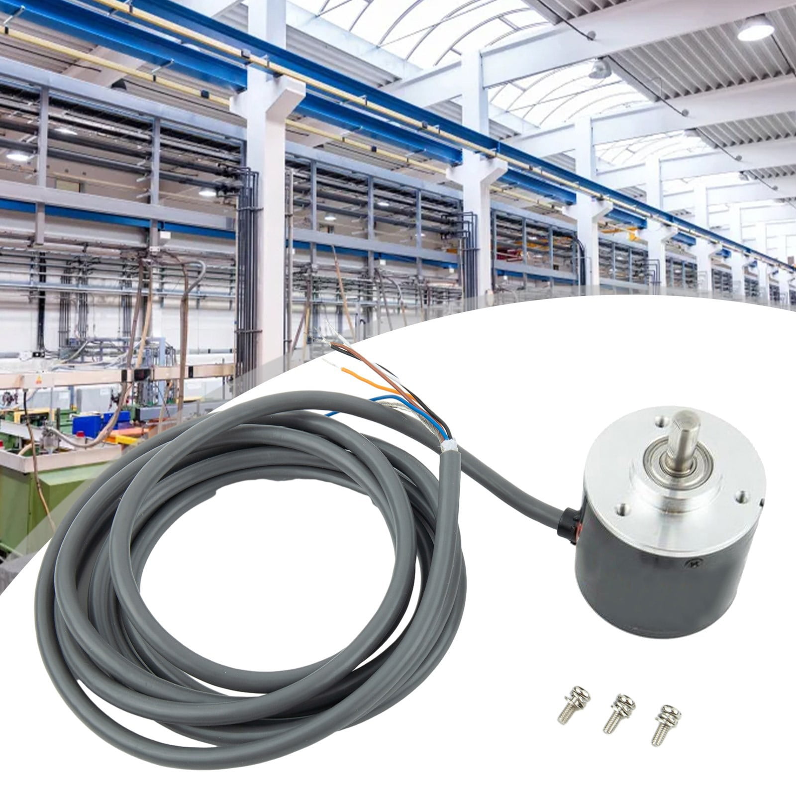 Huajunming Rotary Encoder E6B2-Cwz6C100 200 For 360 400 500 600 1000 ...