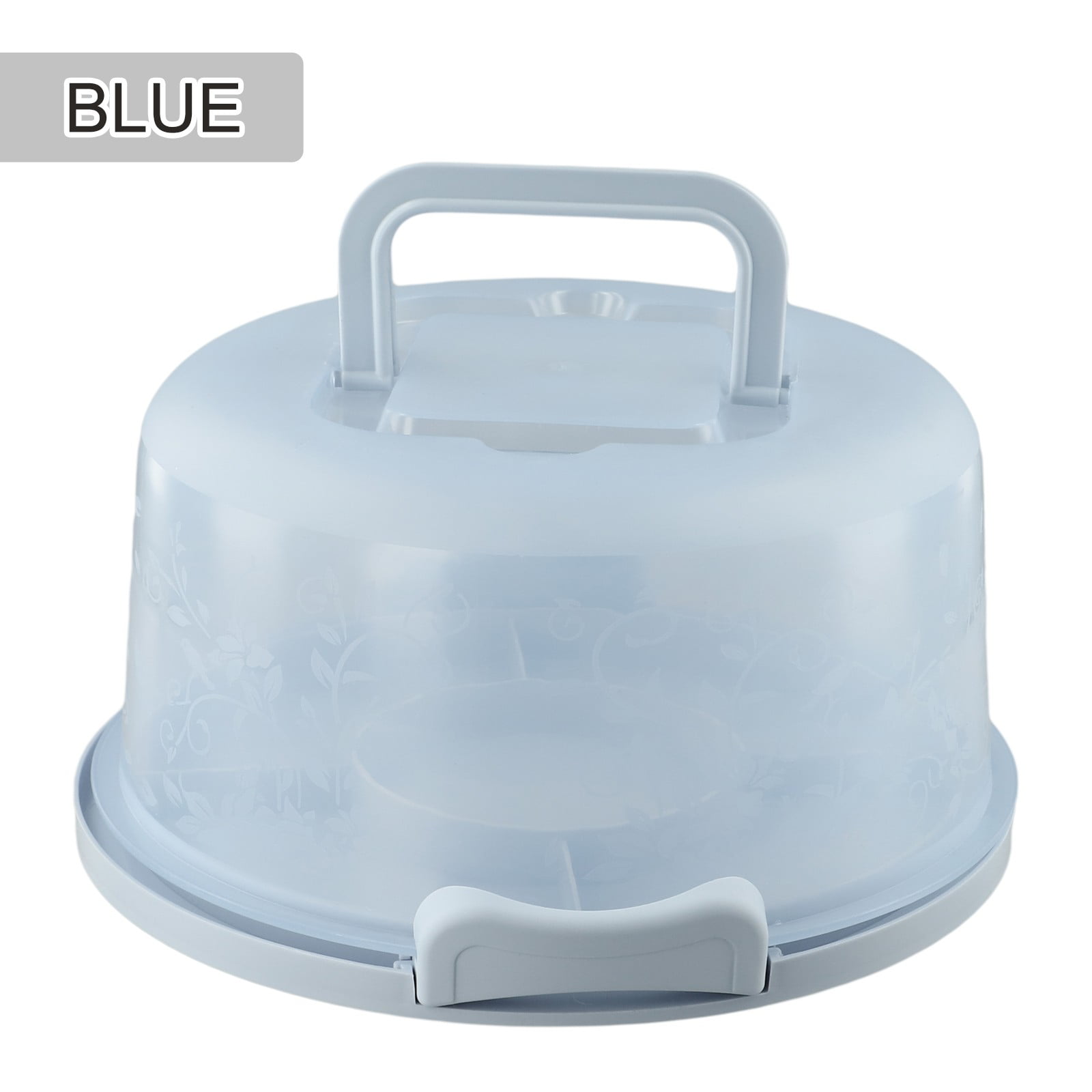 Huajunming Round Cake Carrier Container Stand With Lid And Handle For ...