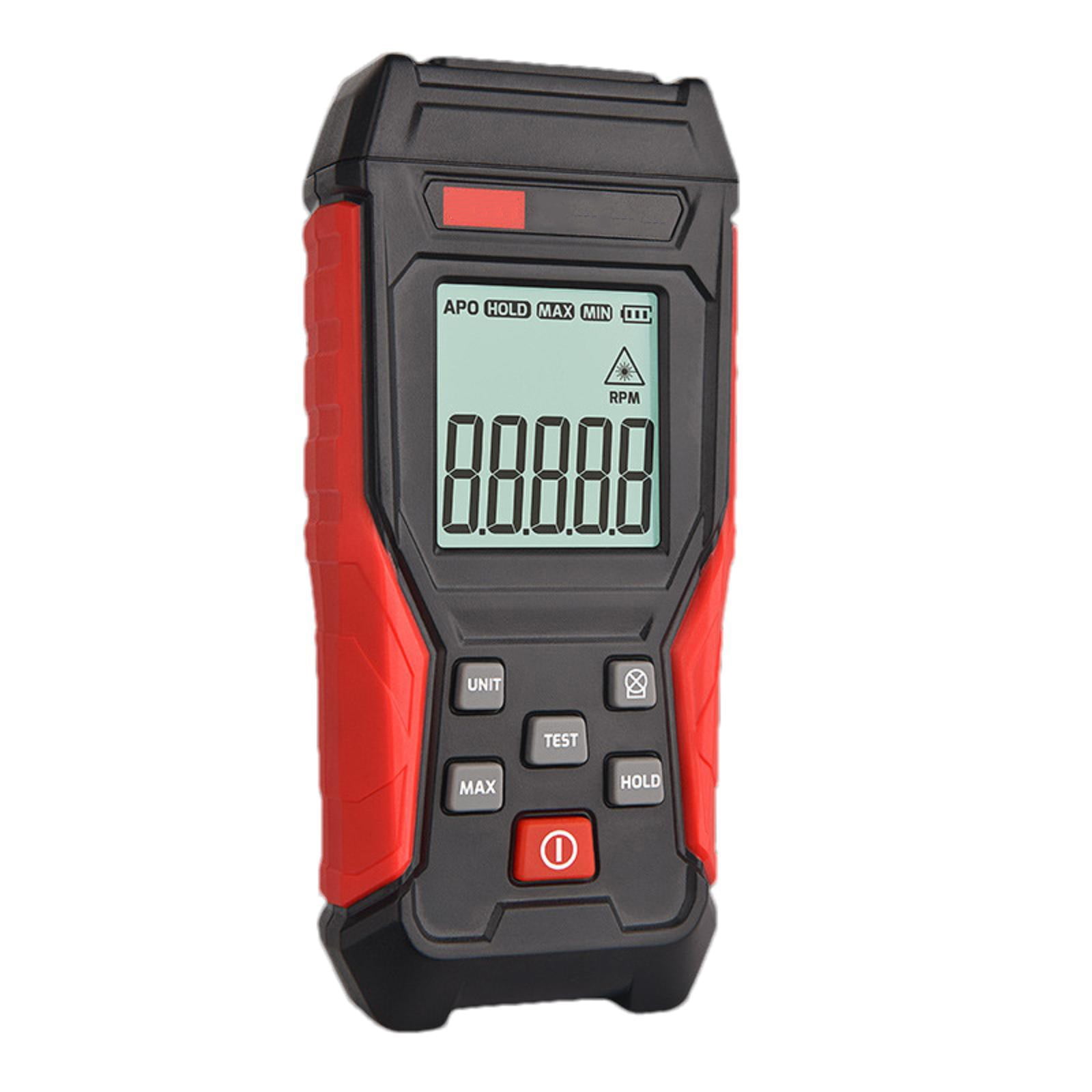 Huajunming Ta500A Digital Tachometer Non-Contact Rpm Tach Photo Sensor ...